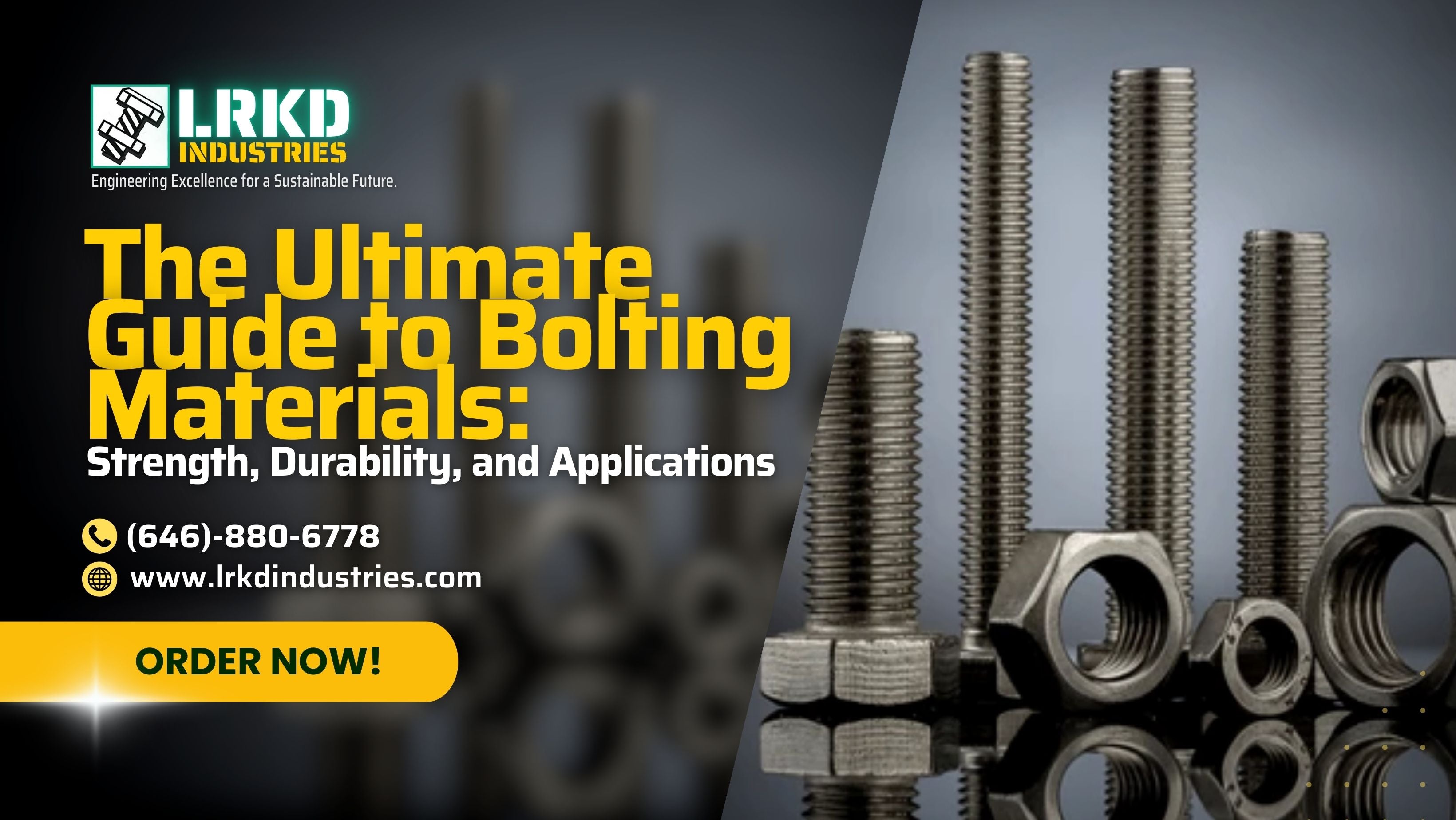 The Ultimate Guide to Bolting Materials: Strength, Durability, and App ...