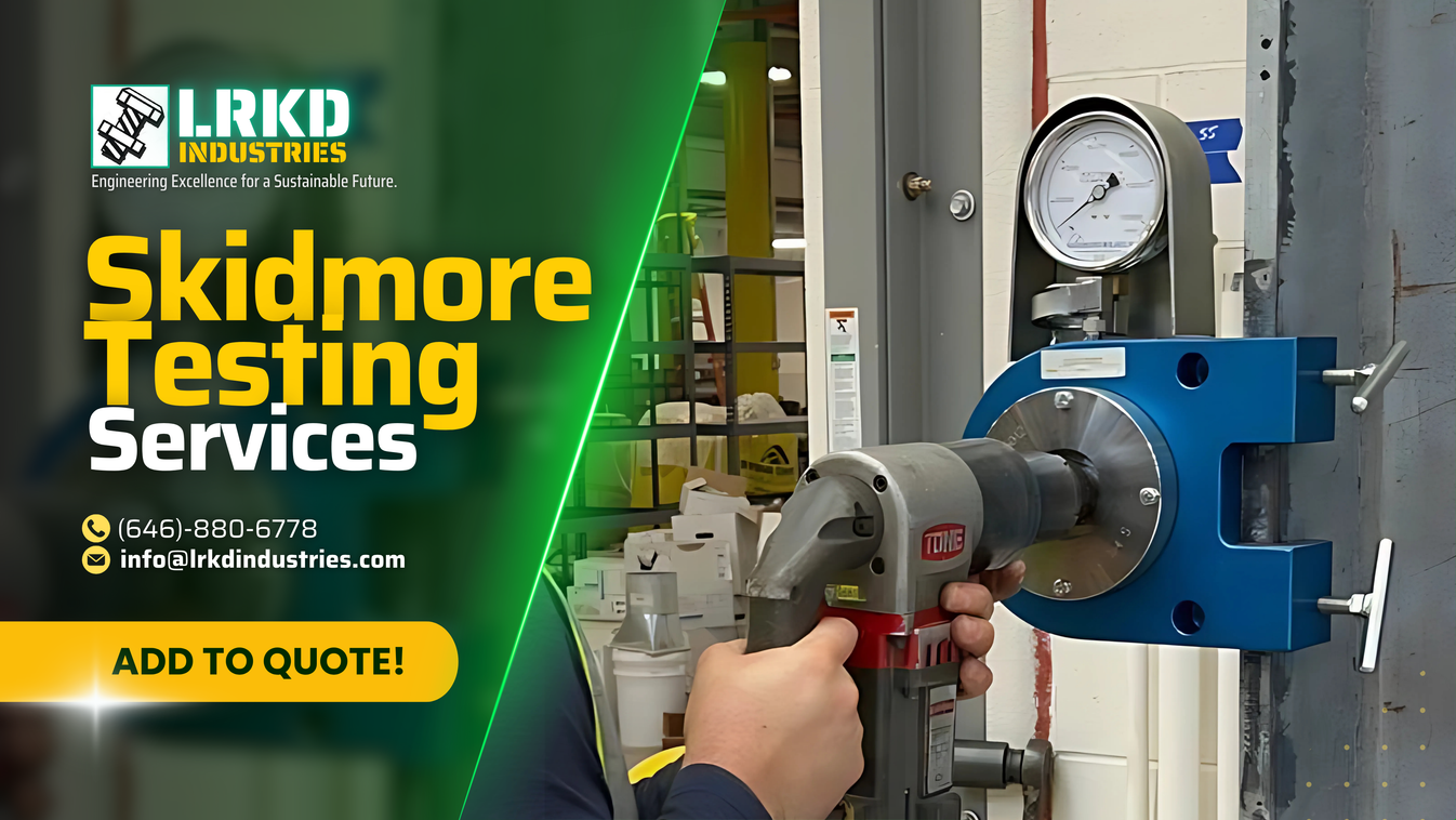 Order Skidmore Bolt Testing Service – LRKD Industries